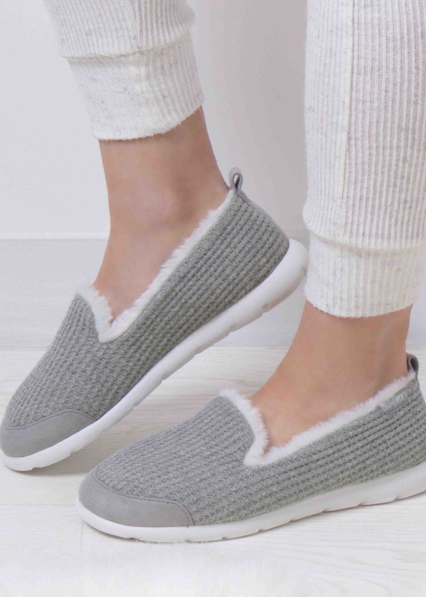 Totes Isotoner | Iso-Flex Waffle Slipper | Full Back | Grip Sole | The ...