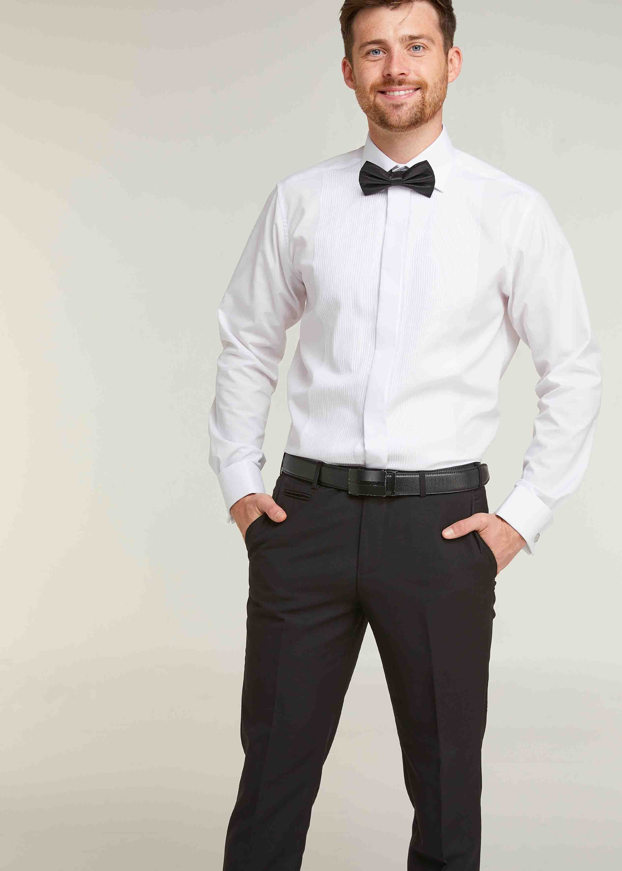 Fredderick Formal | Dress Shirt | Long Sleeve | Cotton Rich | Non-Iron ...