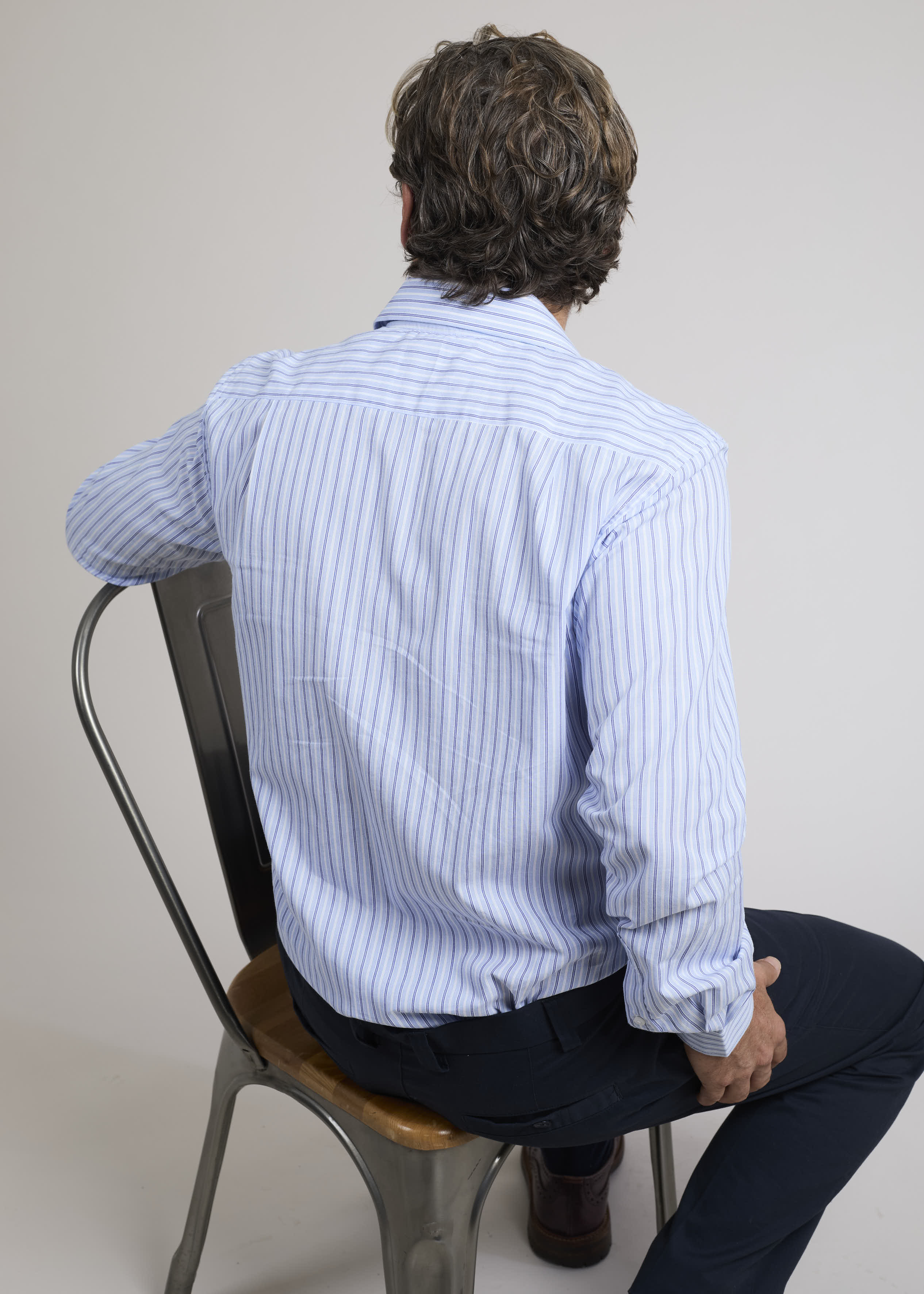 Harlan Long Sleeve | Stripe | Casual | VELCRO® Brand Fastening Shirt ...