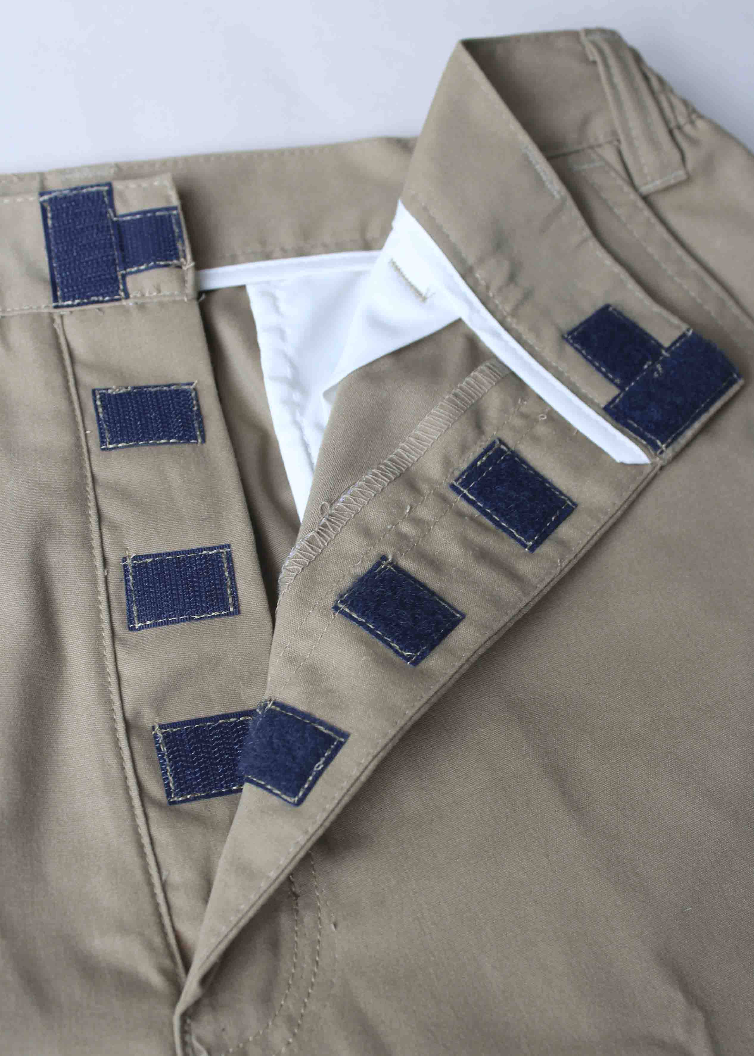 Bobby Elastic Waist VELCRO® Brand Fastening Fly Shorts | Sand | The ...