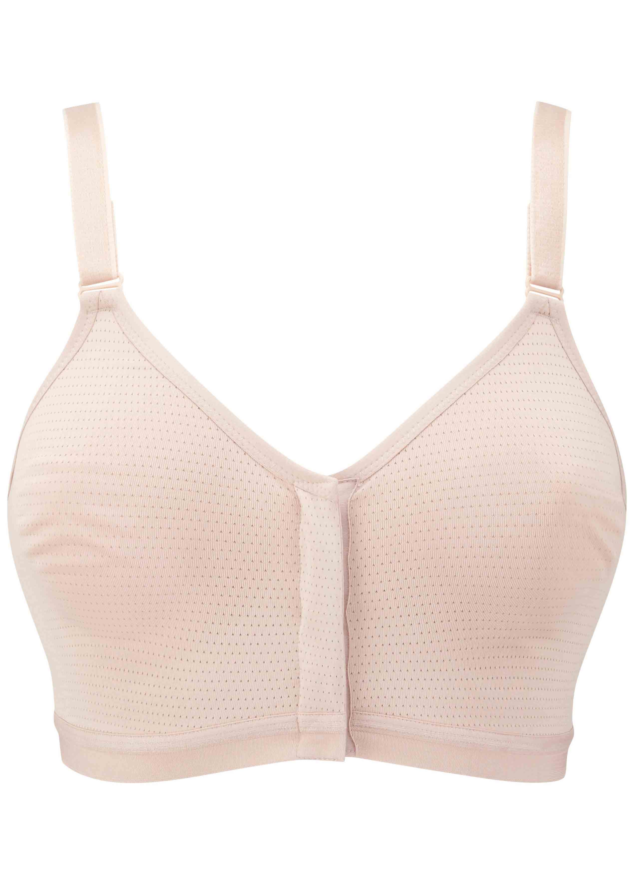 Silver Post Surgery Bra 2008 | Beige | VELCRO® Brand Fastening Front ...